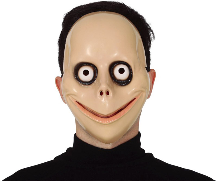 Baby face hacker maske, kun 40,- Mere for pengene!