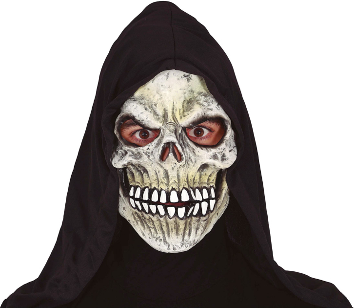 Kranie maske med hætte, kun 95,- Mere for pengene!