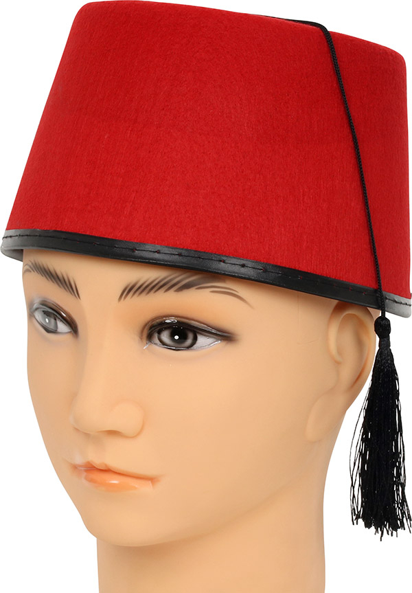 Fez hat, kun 30,- hos Billig-Billy. Mere for pengene. Basta!